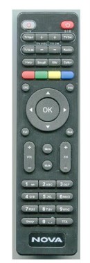 Τηλεχειριστήριο Αποκωδικοποιητή NOVA